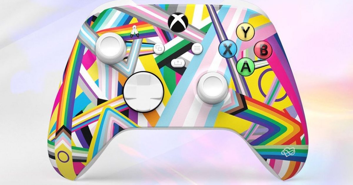 Aktionen zum Pride-Monat - Microsofts Xbox Pride Controller